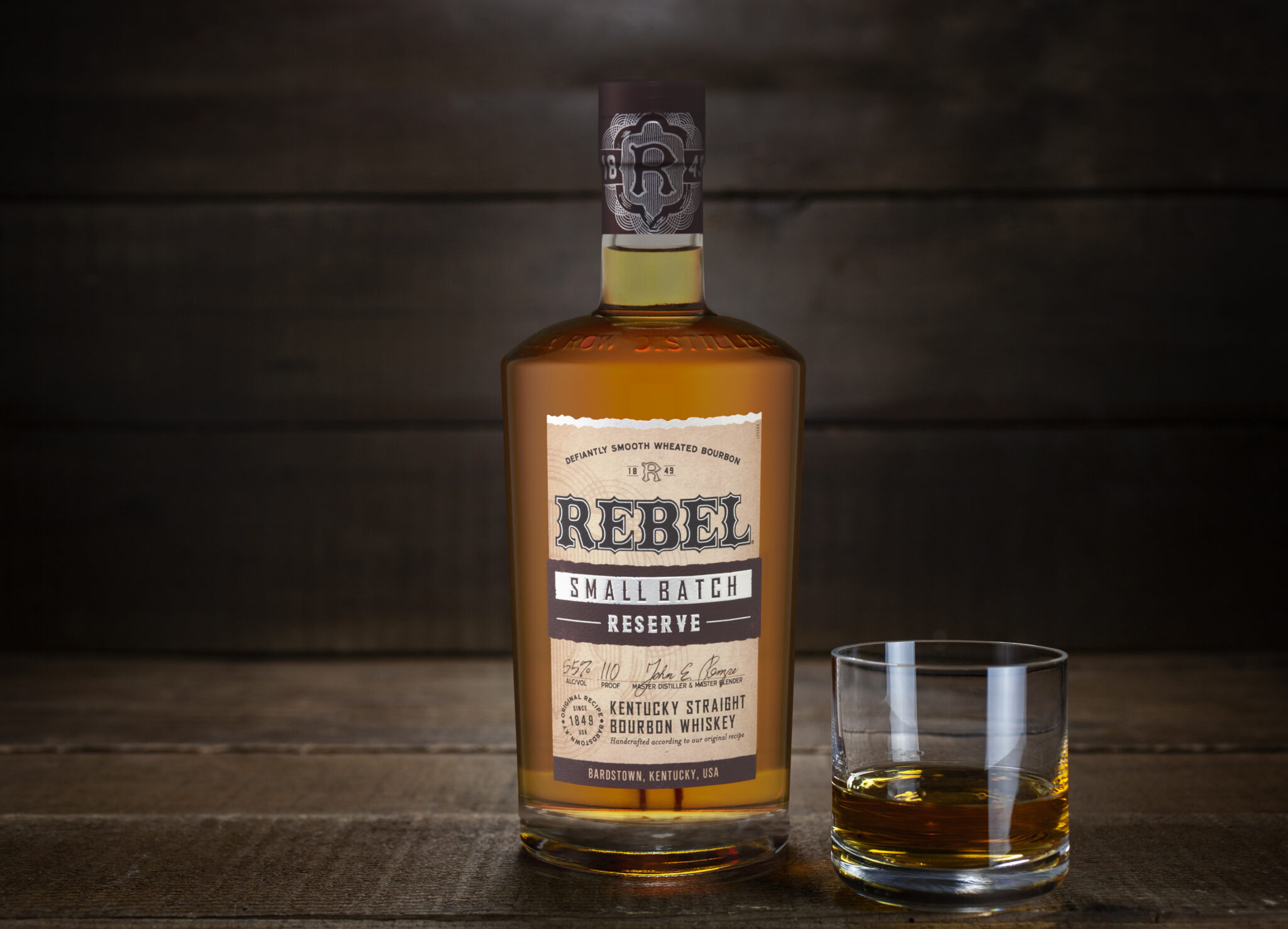 Catch Kyle "Rowdy" Busch in the Rebel 8 Car - Rebel Bourbon